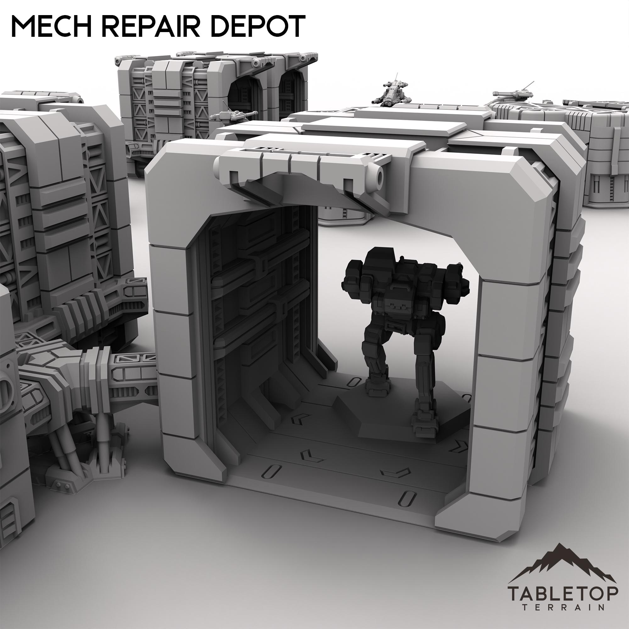 HEXTECH Mech Repair Depot - Drop Base Delta - Thunderhead Studio 6mm ...
