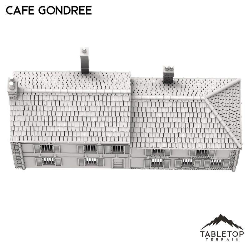 Cafe Gondrée Benouville - WWII Terrain Wargame Tabletop Terrain Terrain ...