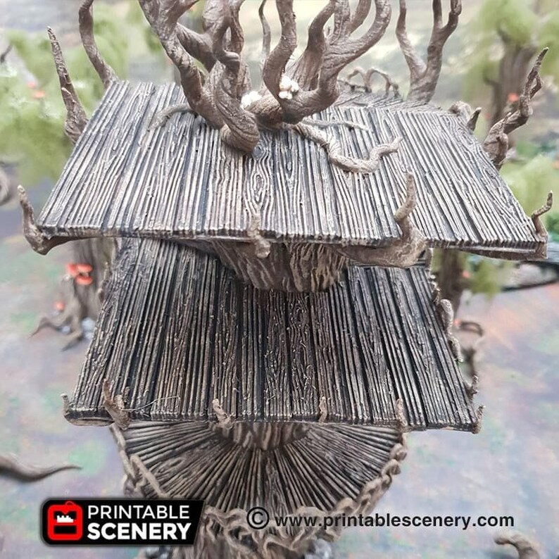 Elven Tower - Elven Terrain - Fantasy Terrain DND Aos Conquest ...