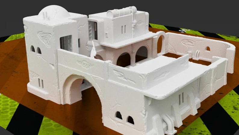 Pilgrim City Commerce Guild - Star Wars Legion Shatterpoint Building ...