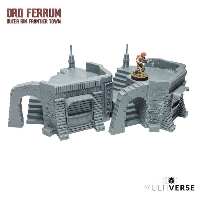 Kiosk - Ord Ferrum - Star Wars Legion Terrain Outer Rim Andor Ferrix ...