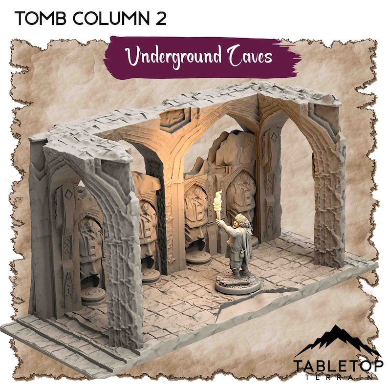 Underground Caves Thematic Dungeon Terrain DND Pathfinder - Etsy