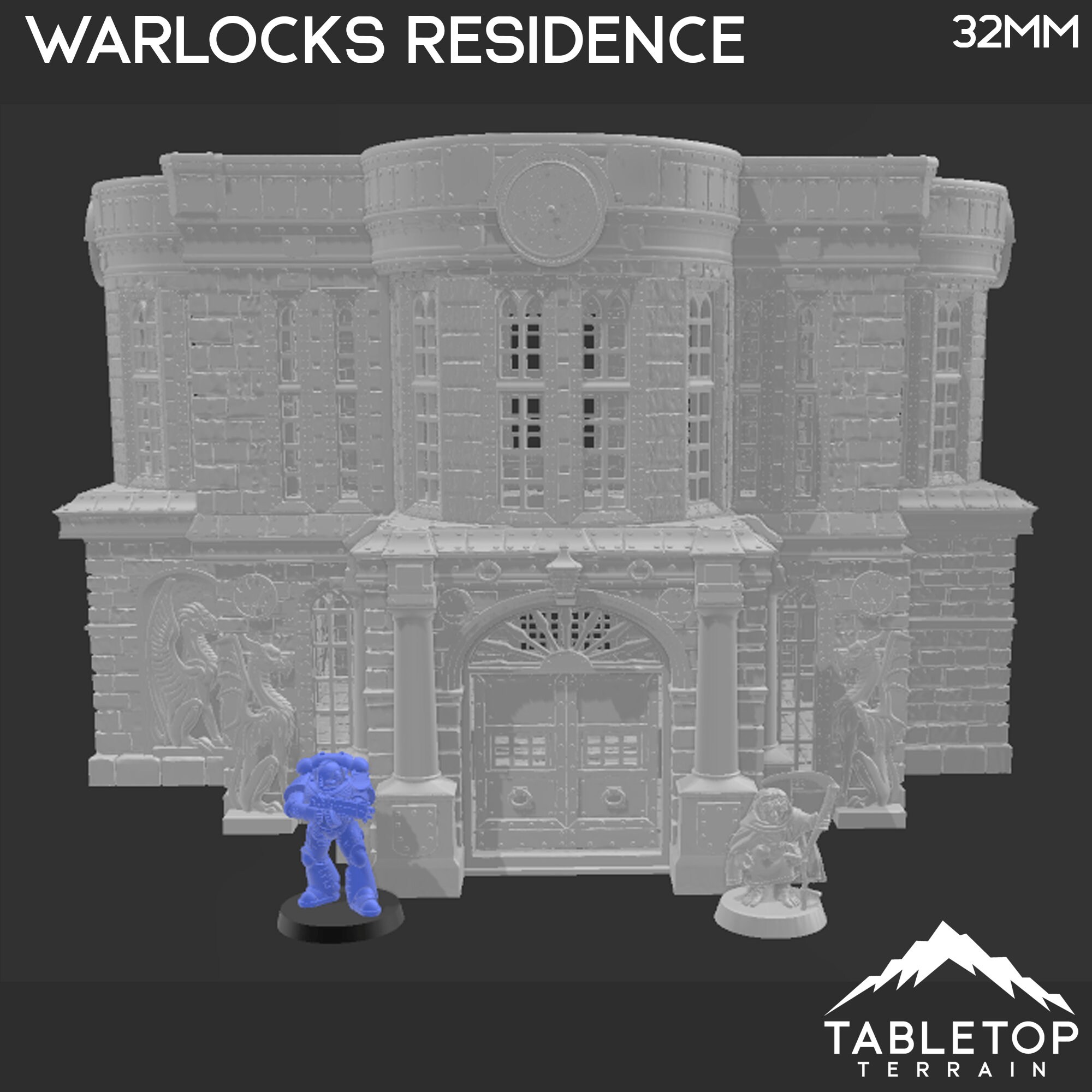 Warlocks Residence Rise of the Halflings Fantasy Building - Etsy