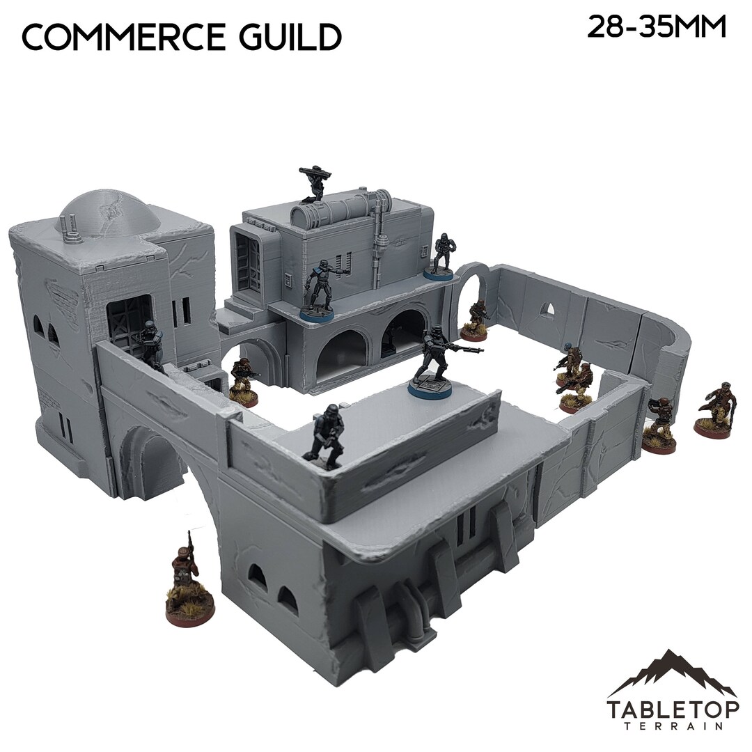 Pilgrim City Commerce Guild - Star Wars Legion Shatterpoint Building ...