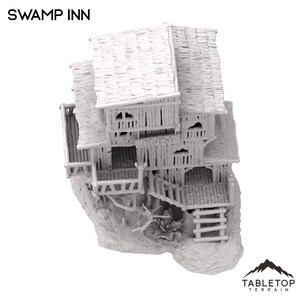 Swamp Inn - DND Aos Pathfinder Conquest Miniatureland Tabletop Terrain ...