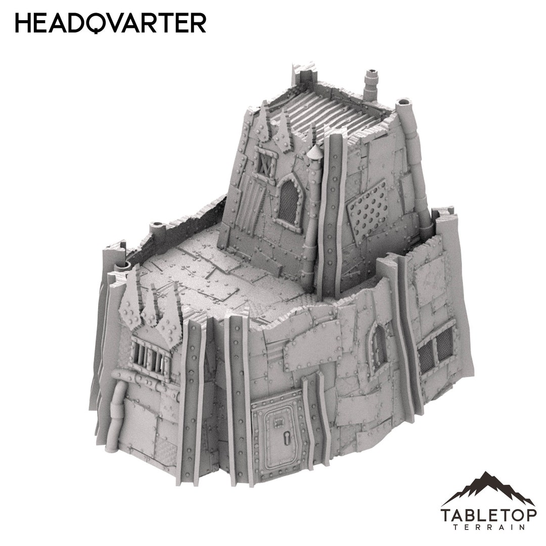 Ork Headqvarter - Rivet City - Tabletop Terrain Ork Terrain ...