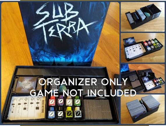 Sub Terra Board Game Insert / Organizer - Etsy