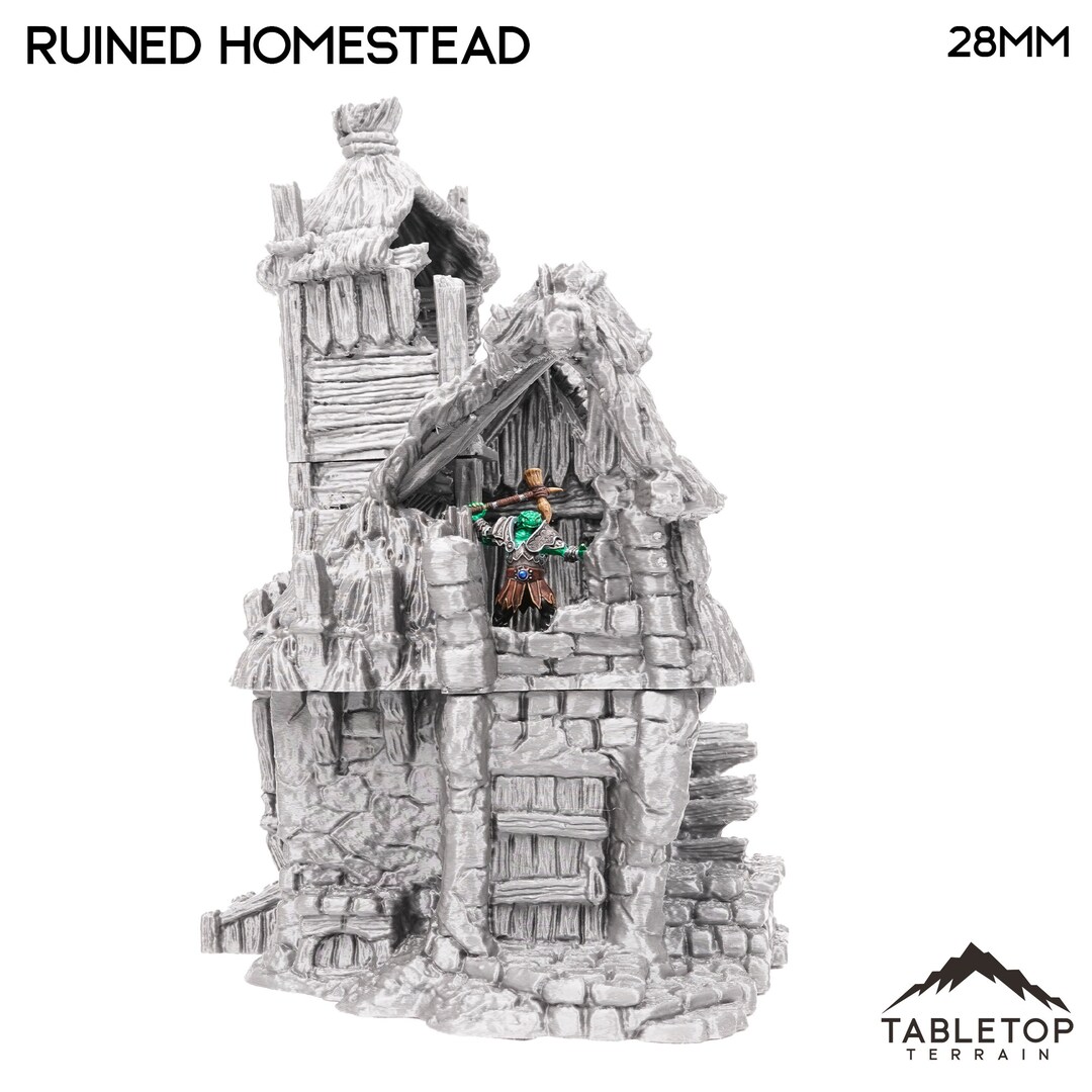 Ruined Homestead - Hagglethorn Hollow - Fantasy Ruins - DND Aos ...