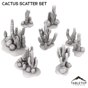 Cactus Scatter Set - Old Wild Western Rush - Wild West Terrain Wargaming RPG Exodus Western Rush ...