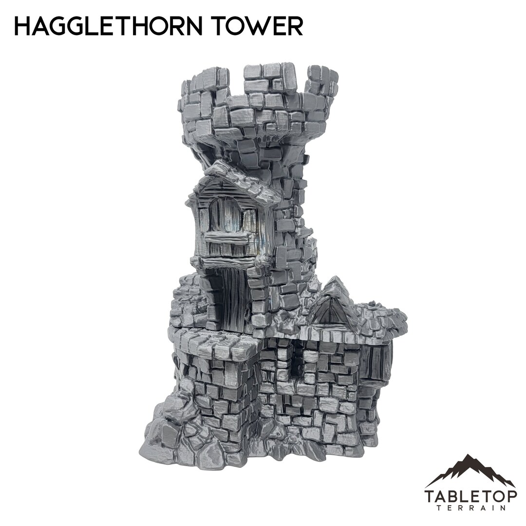 Ruined Tower Hagglethorn Hollow Fantasy Ruins DND Aos - Etsy