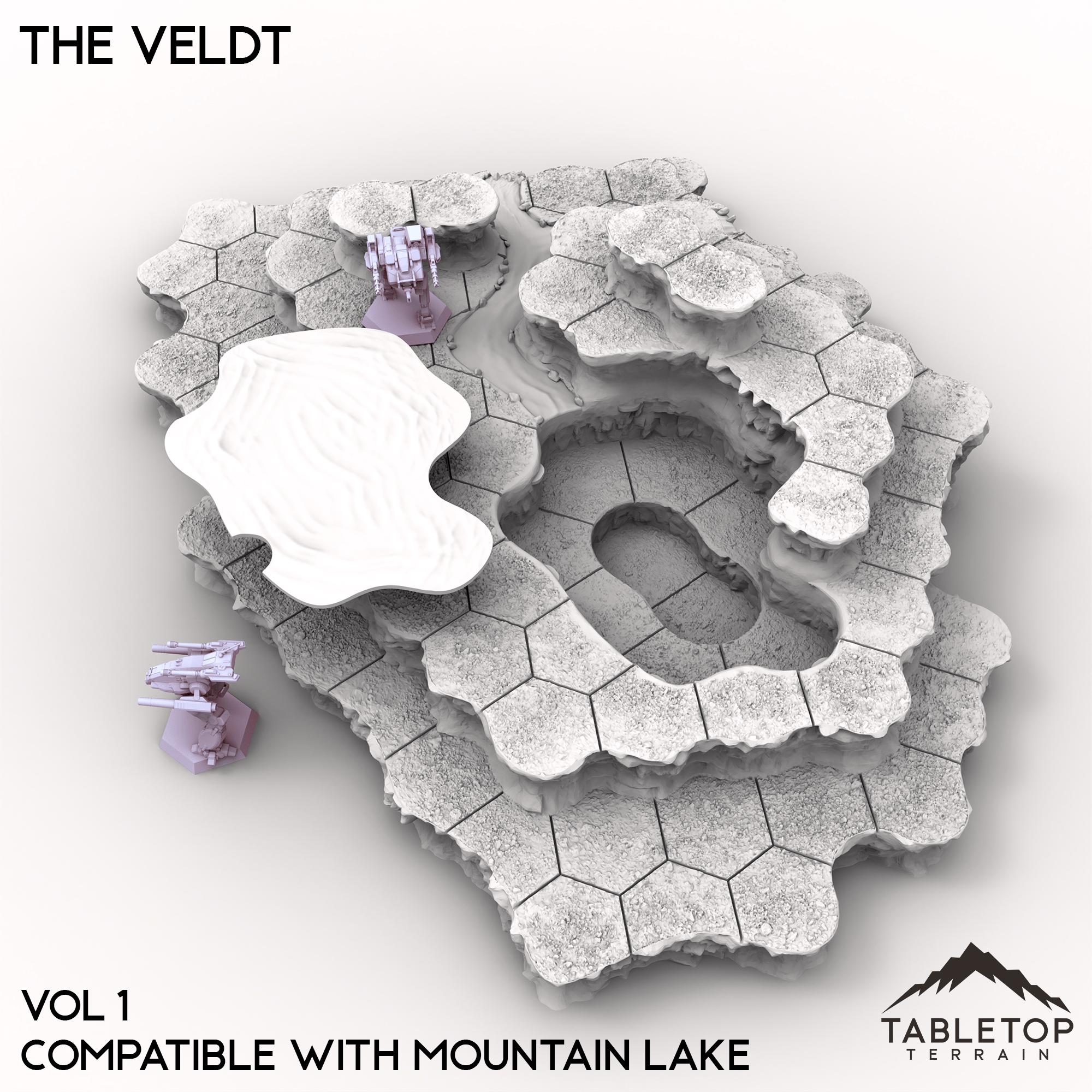 HEXTECH the Veldt Map Hill Sets-6mm - Thunderhead Studio 6mm Compatible ...