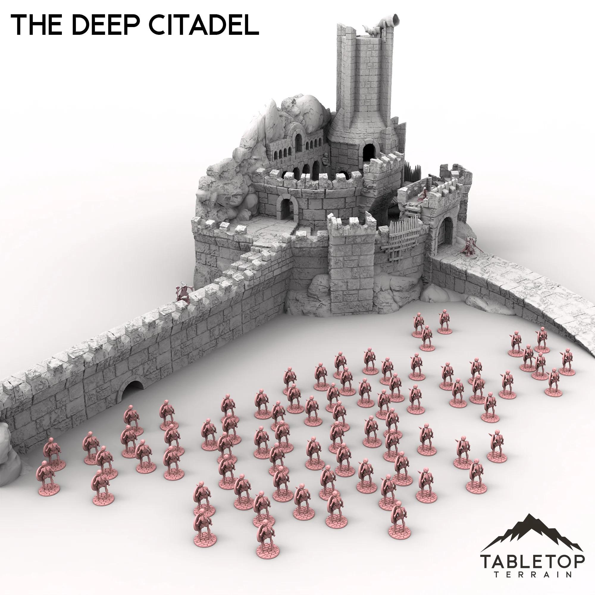 The Deep Citadel - Tabletop Terrain High Fantasy DND 25mm 28mm ...