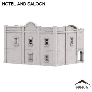 Spanish Style Hotel and Saloon - Old Wild Western Rush - Wild West ...