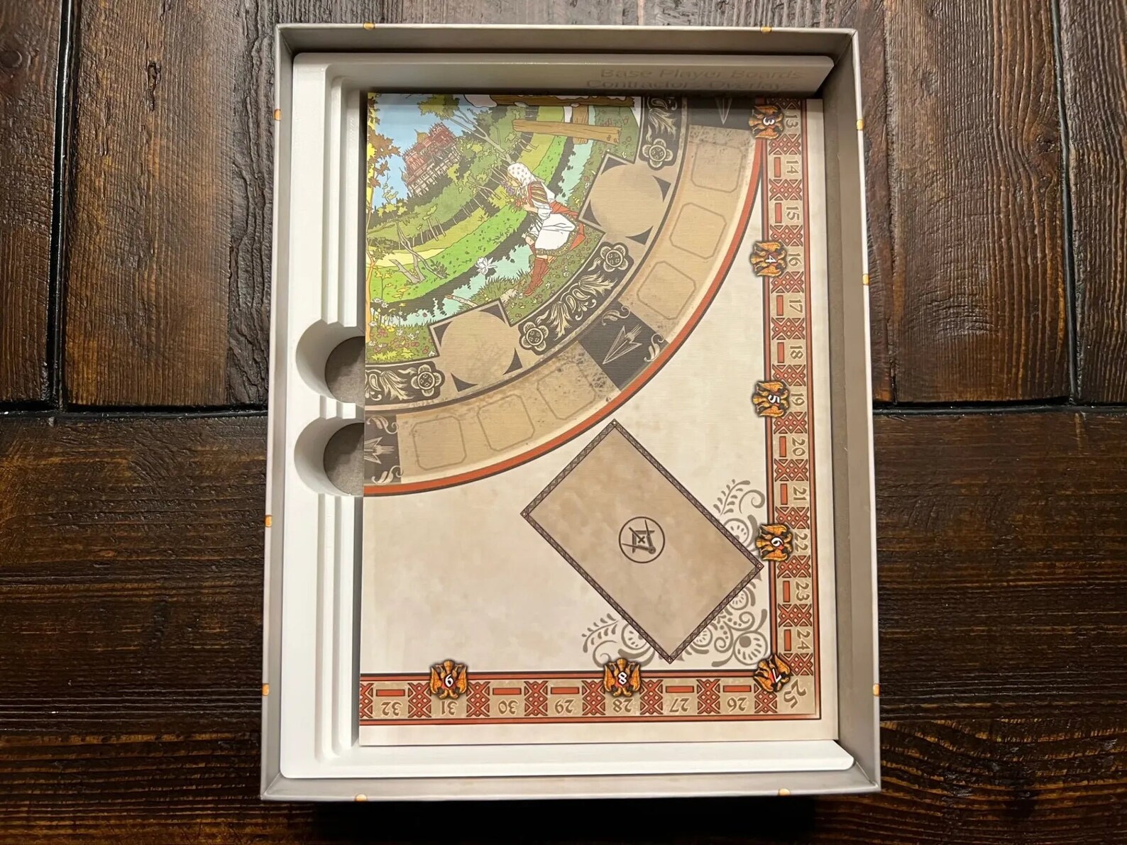 Red Cathedral With Contractors Expansion Board Game Insert / Organizer ...
