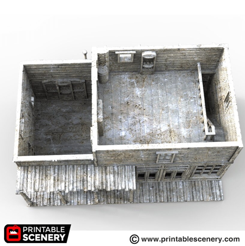 General Store - Wild West Building - Wild West Exodus Tabletop Terrain ...
