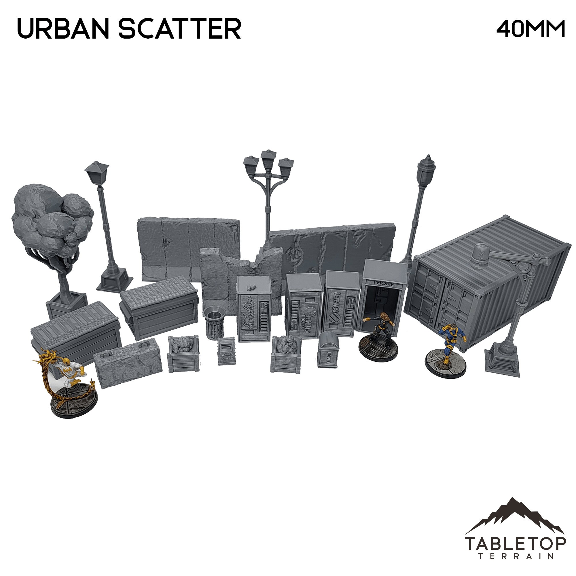 Urban Scatter Marvel Crisis Protocol Terrain MCP Urban - Etsy