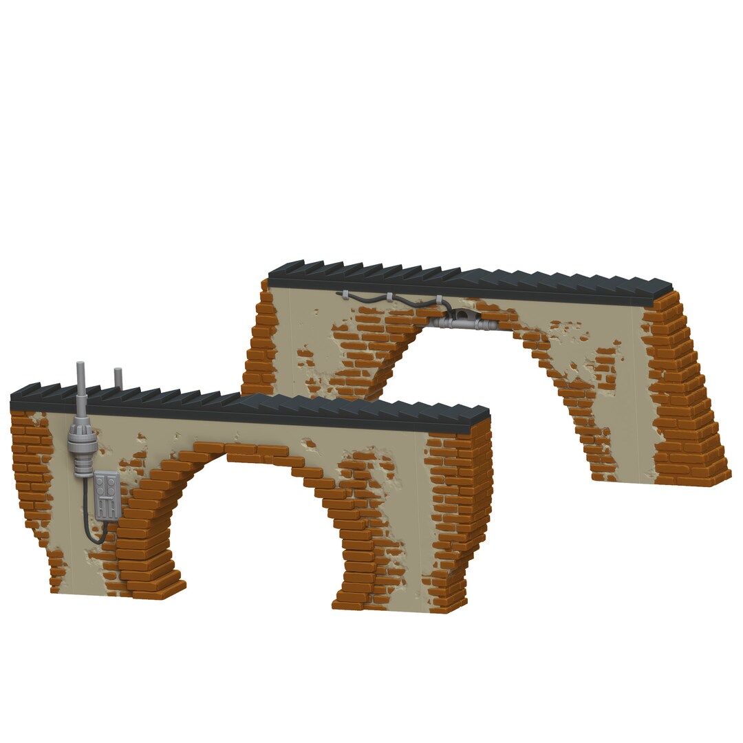 Street Arches - Ord Ferrum - Star Wars Legion Terrain Outer Rim Andor ...