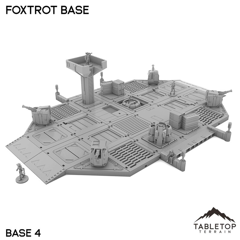 Foxtrot Base - Tabletop Terrain Outer Rim Compatible With Star Wars ...