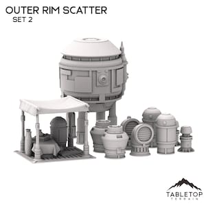 Outer Rim Scatter - Star Wars Legion Terrain Outer Rim War Scenery ...