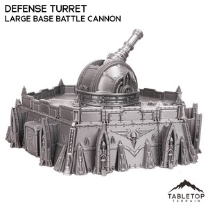 Defense Turret Tabletop Terrain Grimdark Gothic Miniature Wargame Sci ...