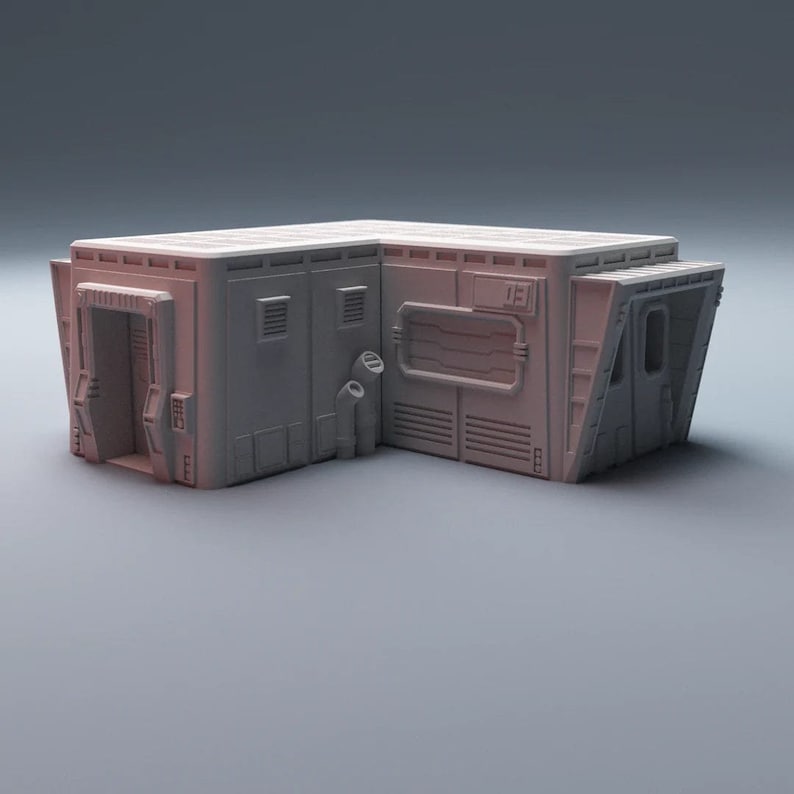 Uladh Starport - A Botched Deal - Stargrave Terrain - Etsy