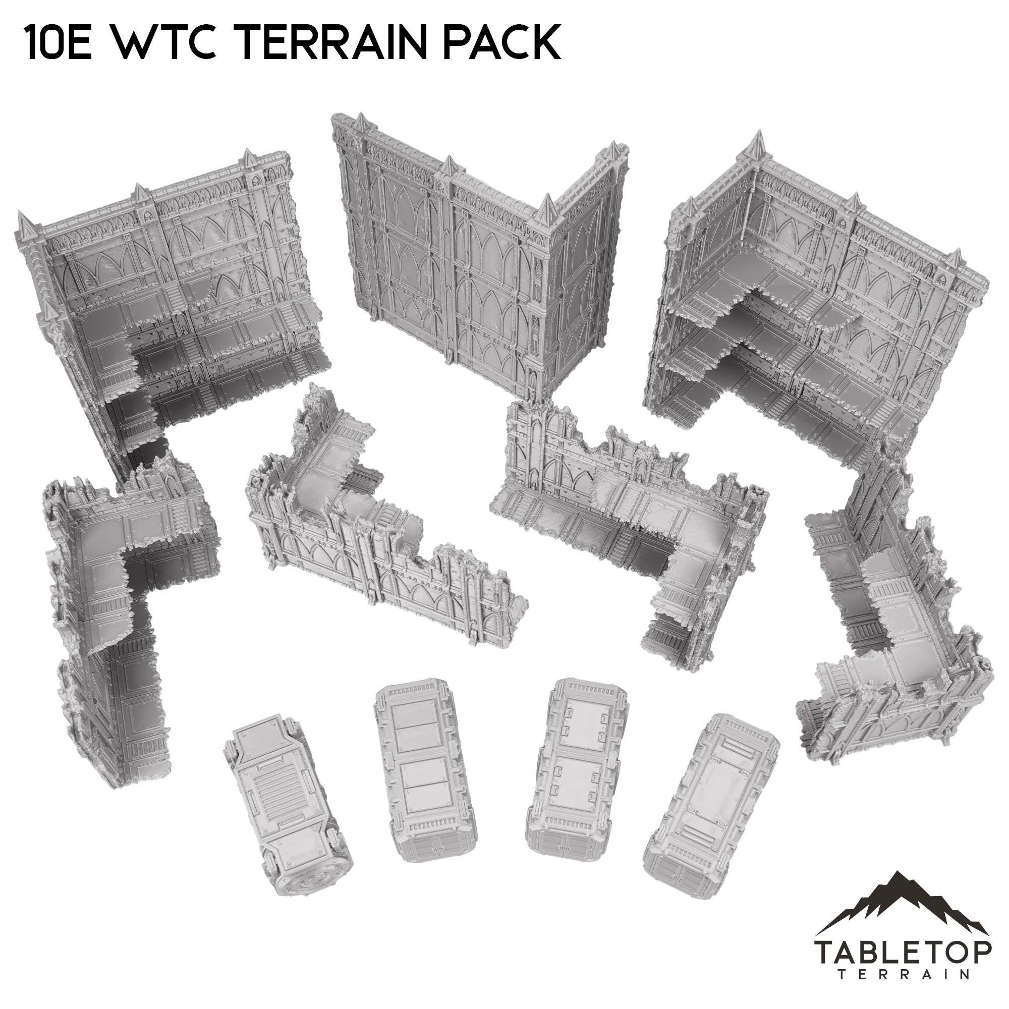 10e WTC Terrain Pack - Smoke & Steel - Tabletop Terrain 10th Edition ...