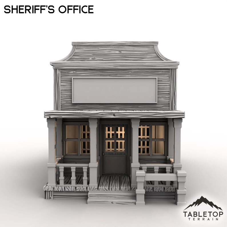 Dreadwood Sheriff's Office - Wild West Terrain Wargaming RPG Exodus ...