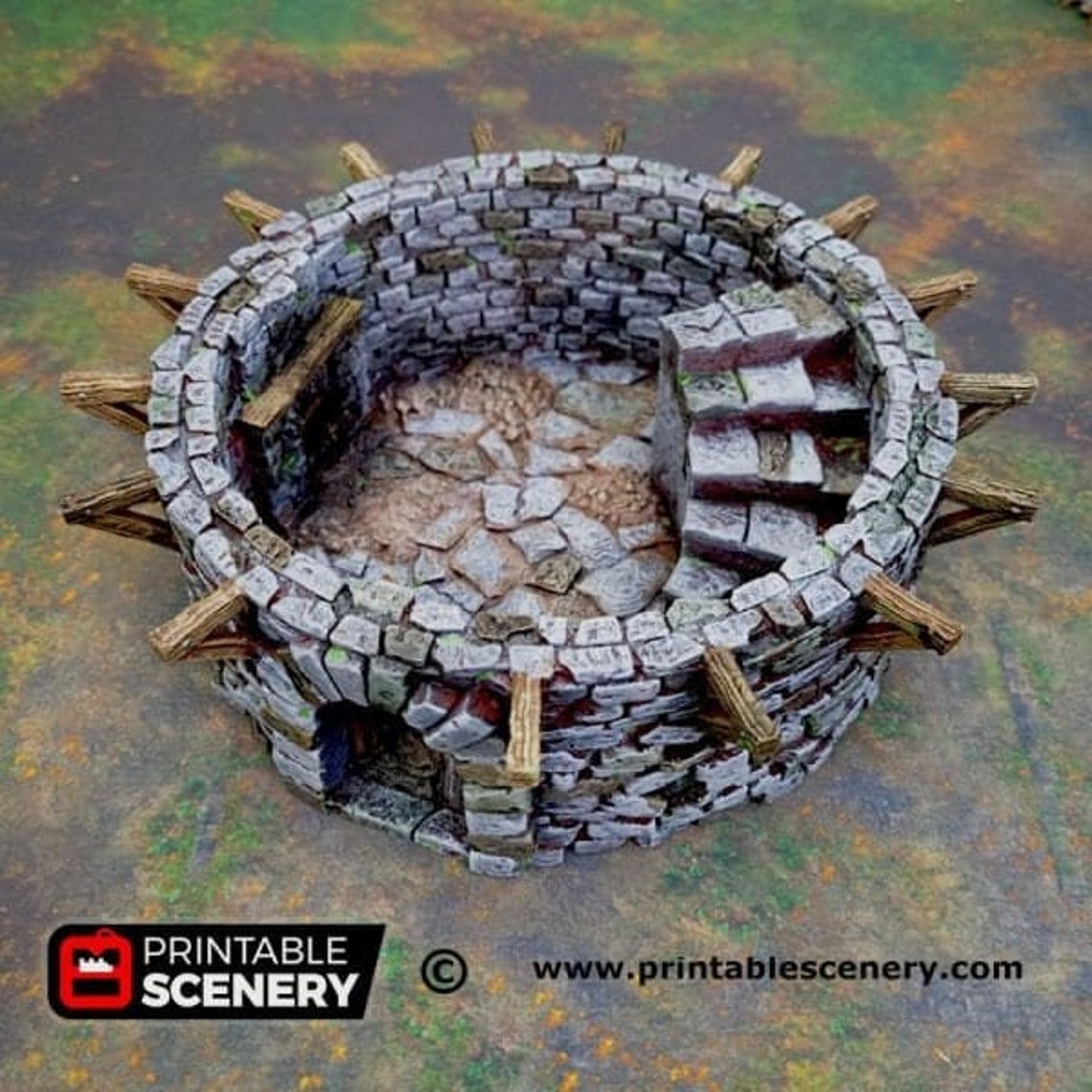 Haunted Windmill - Fantasy Building - Shadowfey Fantasy Terrain DND Aos ...