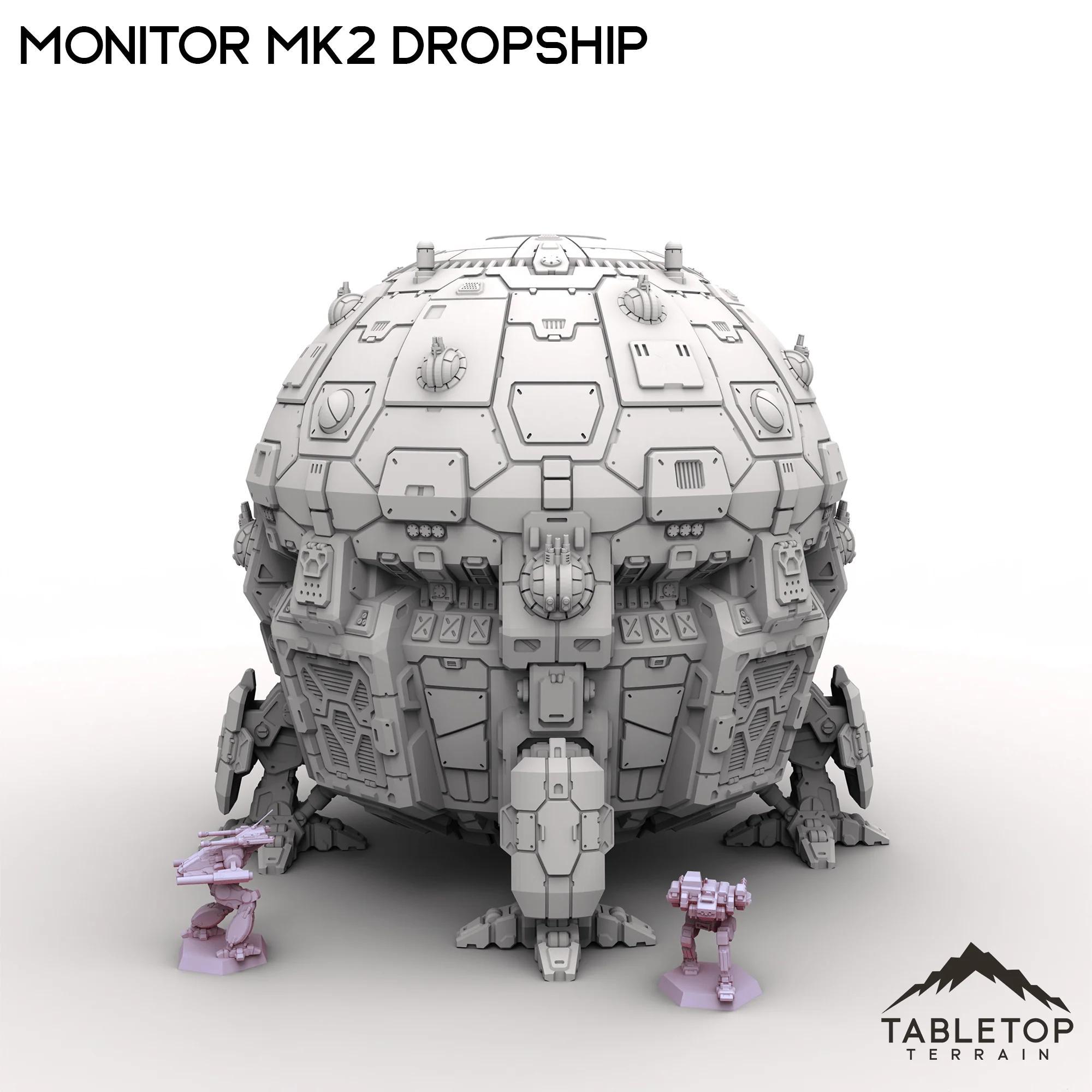 Monitor Mk2 Dropship - Hardware Studios 6mm Compatible With Small Scale ...