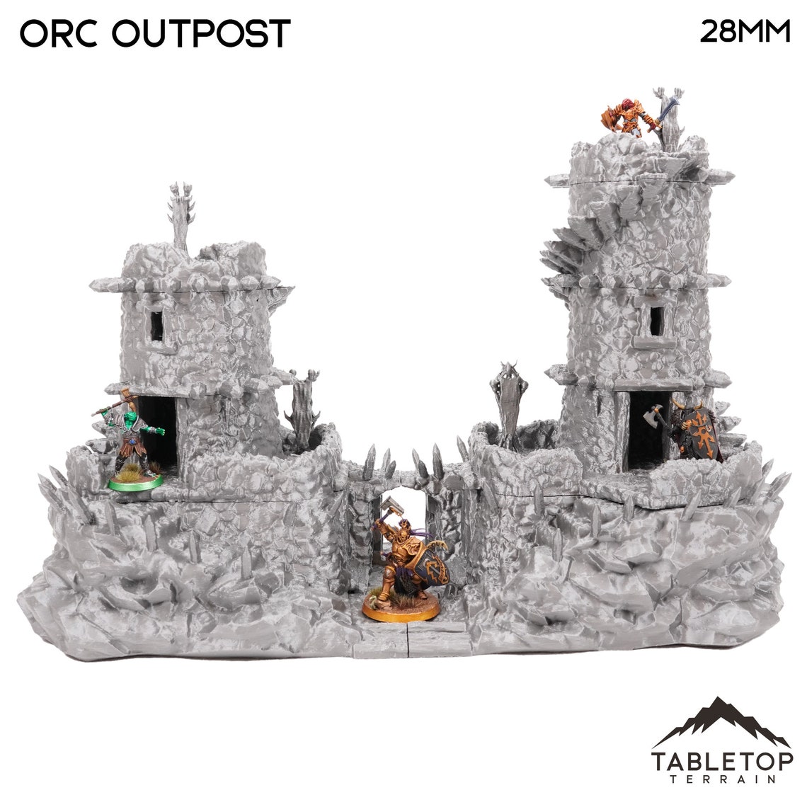 Orc Outpost - DND Aos Pathfinder Conquest Miniatureland Tabletop ...