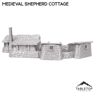Medieval Shepherd Cottage - DND Aos Pathfinder Conquest Miniatureland ...