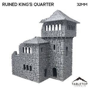 Ruined King's Quarters - Country & King - Fantasy Historical Ruins ...