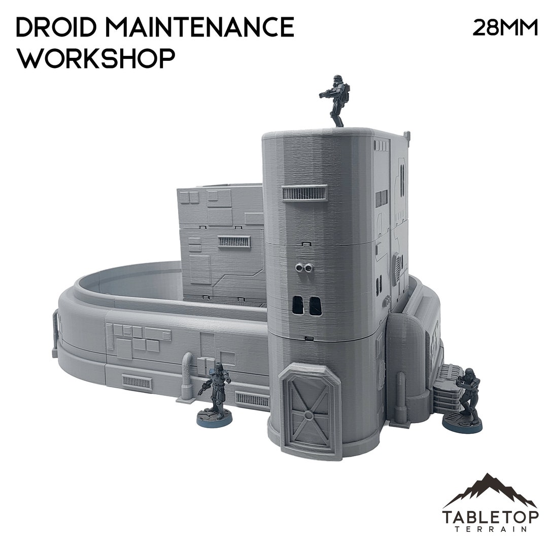Droid Maintenance Workshop - Star Wars Legion Building - Desert ...