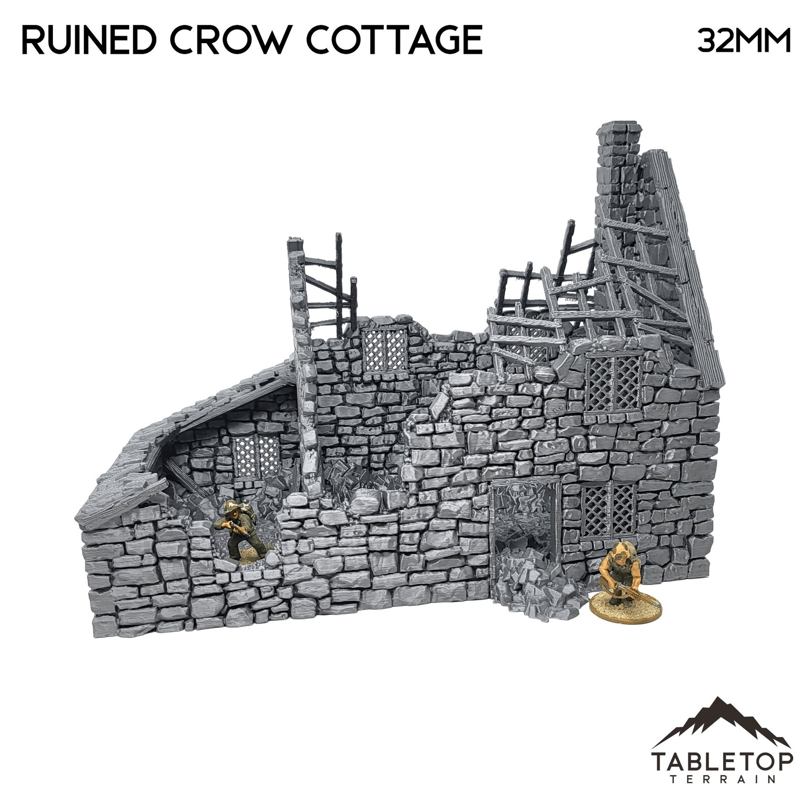 Ruined Crow Cottage - Country & King - Fantasy Historical Ruins - WWII ...