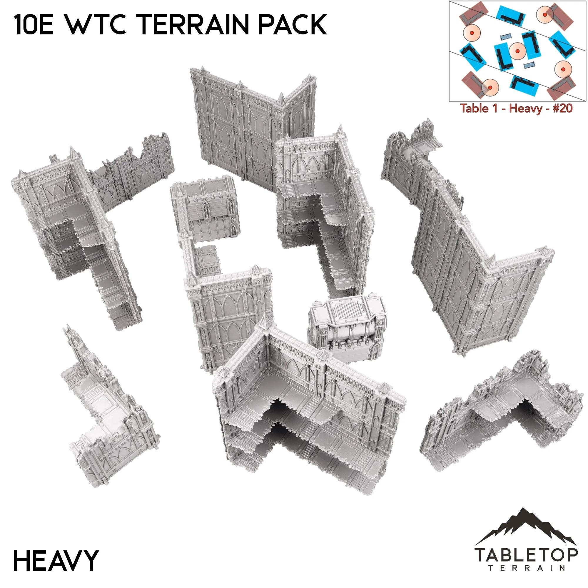 10e WTC Terrain Pack - Smoke & Steel - Tabletop Terrain 10th Edition ...
