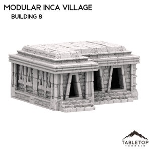 Modular Inca Village - DND Aos Pathfinder Conquest Miniatureland ...