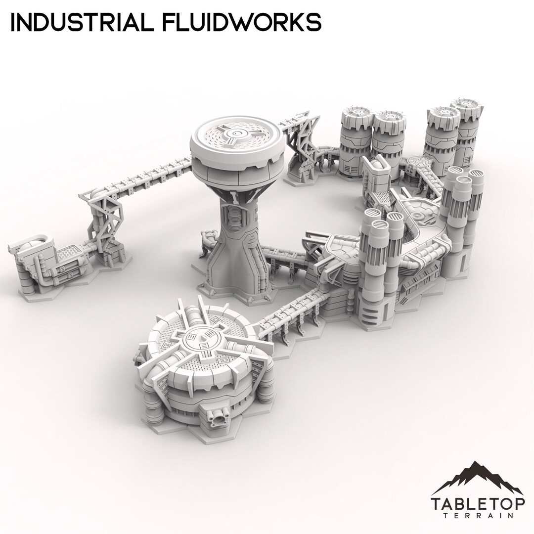 HEXTECH Industrial Fluidworks - 6mm - Thunderhead Studio 6mm Compatible ...
