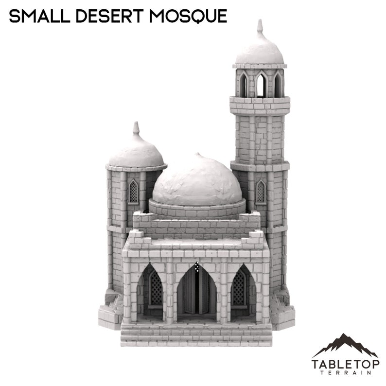 Small Desert Mosque - DND Aos Pathfinder Conquest Miniatureland ...