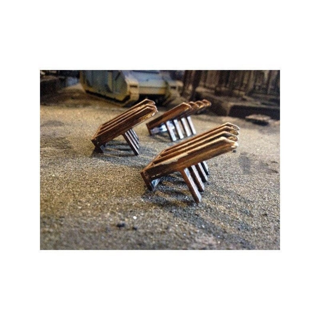 Tank Traps - WWII Scatter Terrain - Etsy