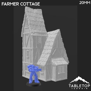 Farmer Cottage - DND Aos Pathfinder Conquest Miniatureland Tabletop ...