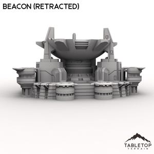 HEXTECH Beacon (retracted) - Power Complex - Thunderhead Studio 6mm Compatible With Small Scale ...