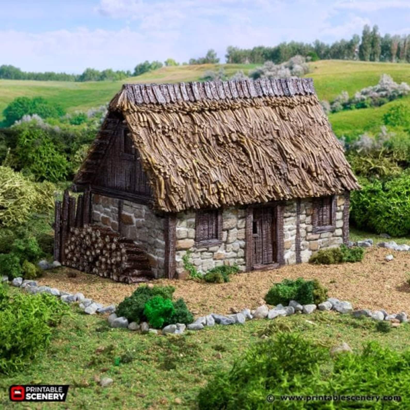 Norman Stone Barn - Country & King - Fantasy Historical Building - WWII ...