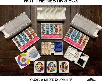 Wingspan nesting Box Board Game Insert Fits Sleeved Cards & Expansions - Etsy