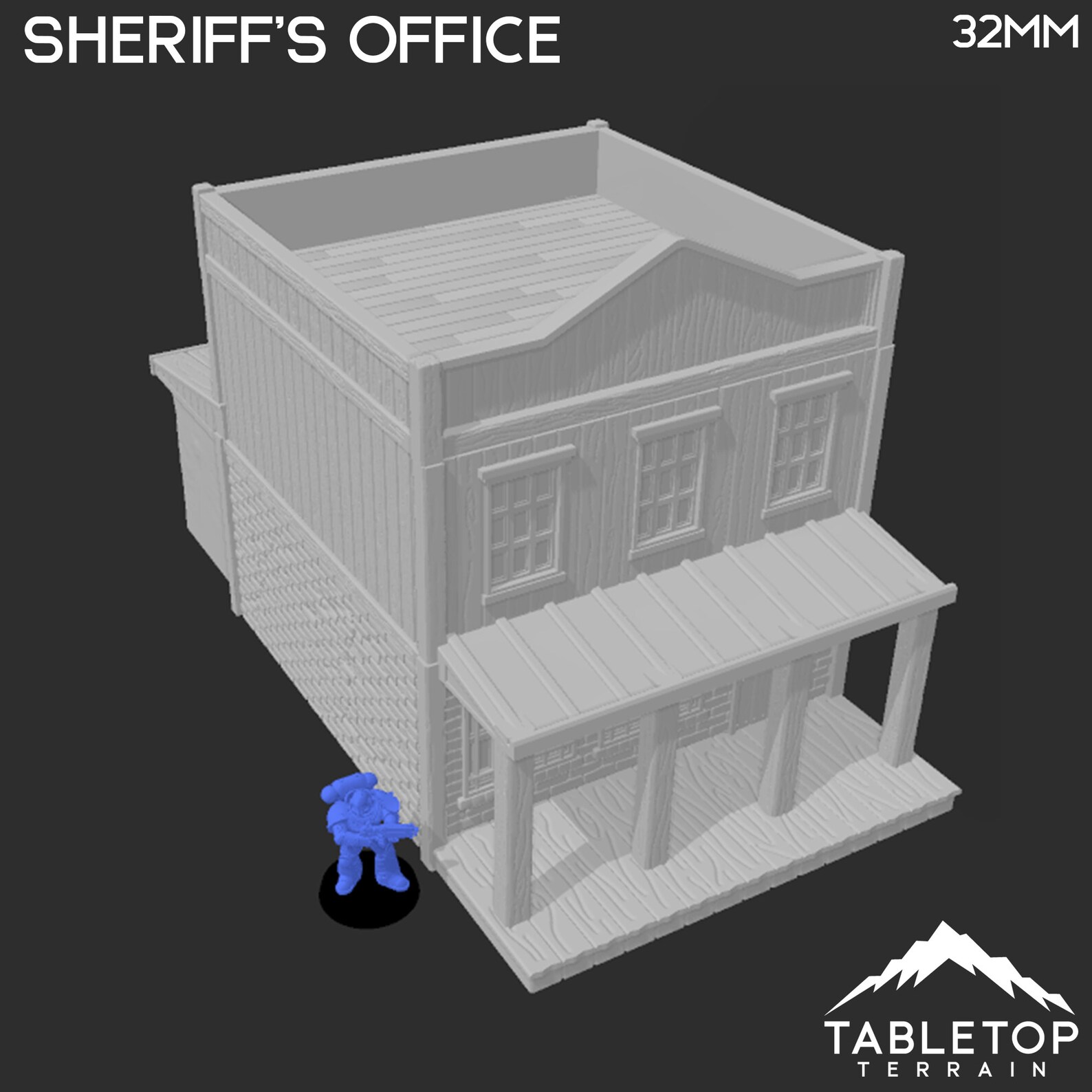 Sheriff's Office Wild West Building - Etsy