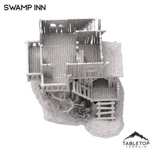 Swamp Inn - DND Aos Pathfinder Conquest Miniatureland Tabletop Terrain ...