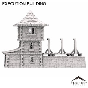 Execution Building - DND Aos Pathfinder Conquest Miniatureland Tabletop Terrain Miniature ...