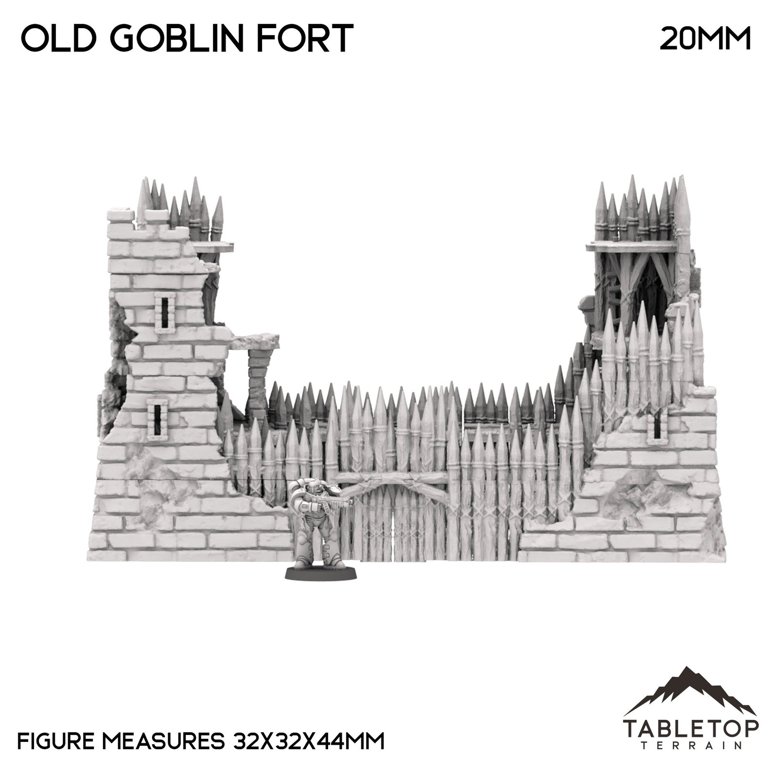 Old Goblin Fort - DND Aos Pathfinder Conquest Miniatureland Tabletop ...
