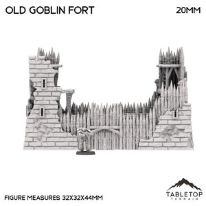 Old Goblin Fort - DND Aos Pathfinder Conquest Miniatureland Tabletop ...