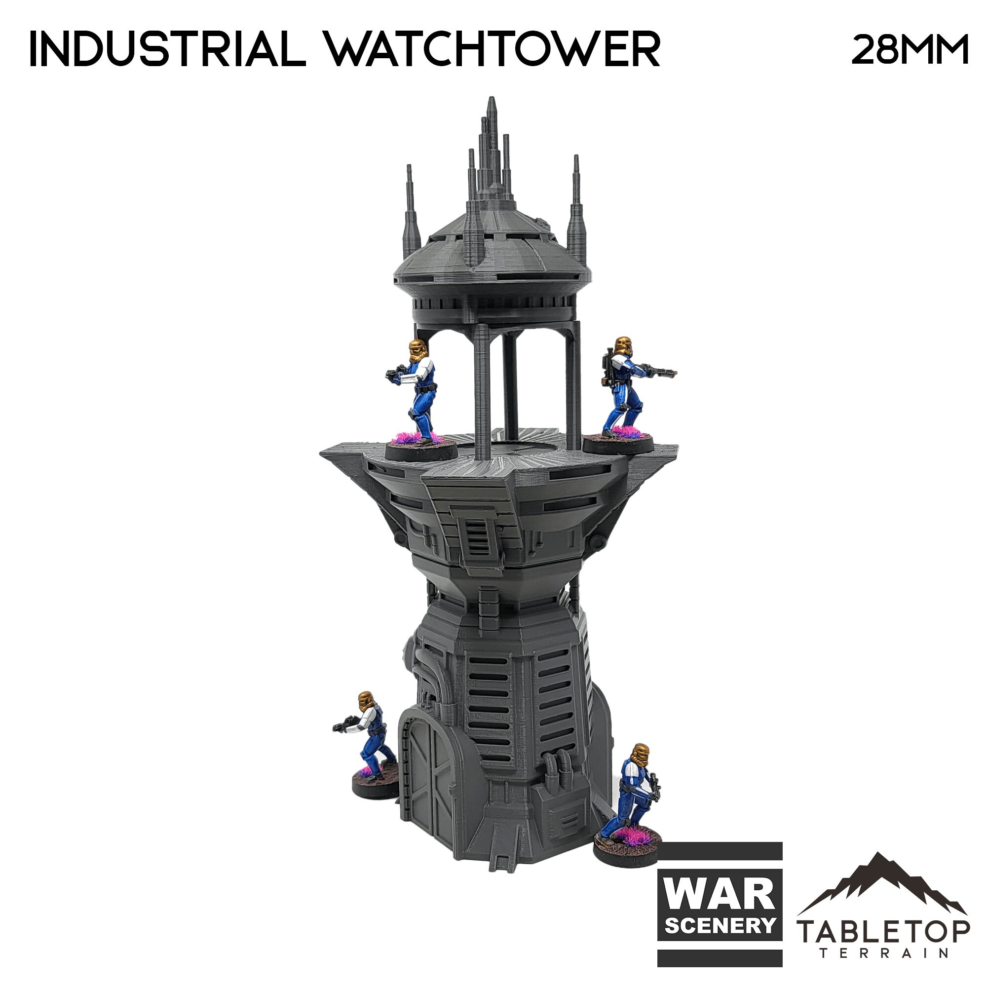 Industrial Watchtower Star Wars Legion Terrain War Scenery - Etsy