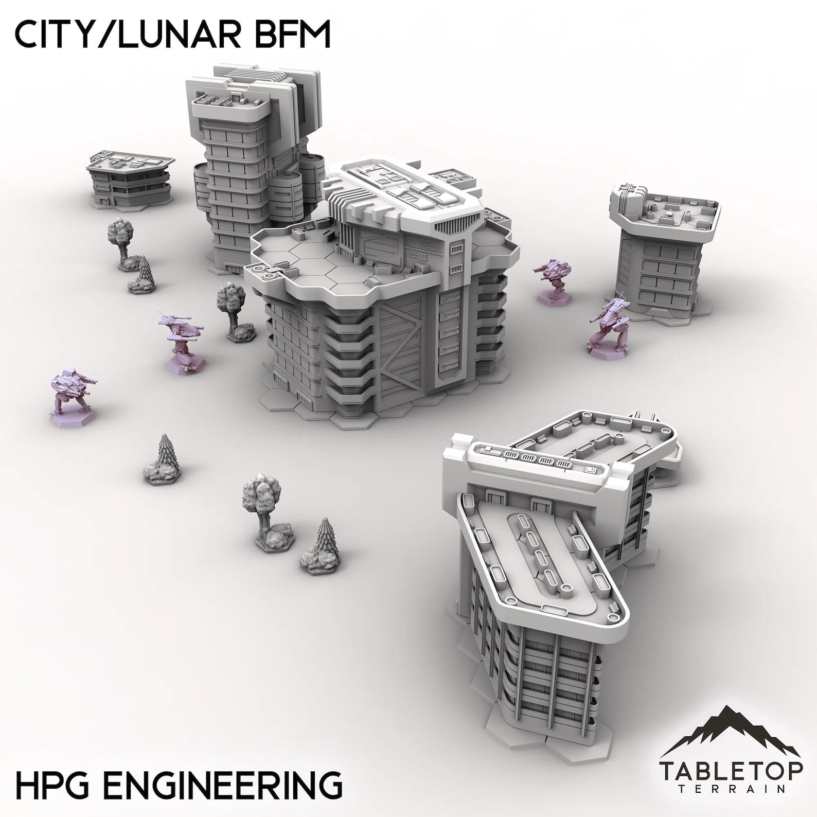 HEXTECH City/lunar BFM - City Map Pack - Thunderhead Studio 6mm ...